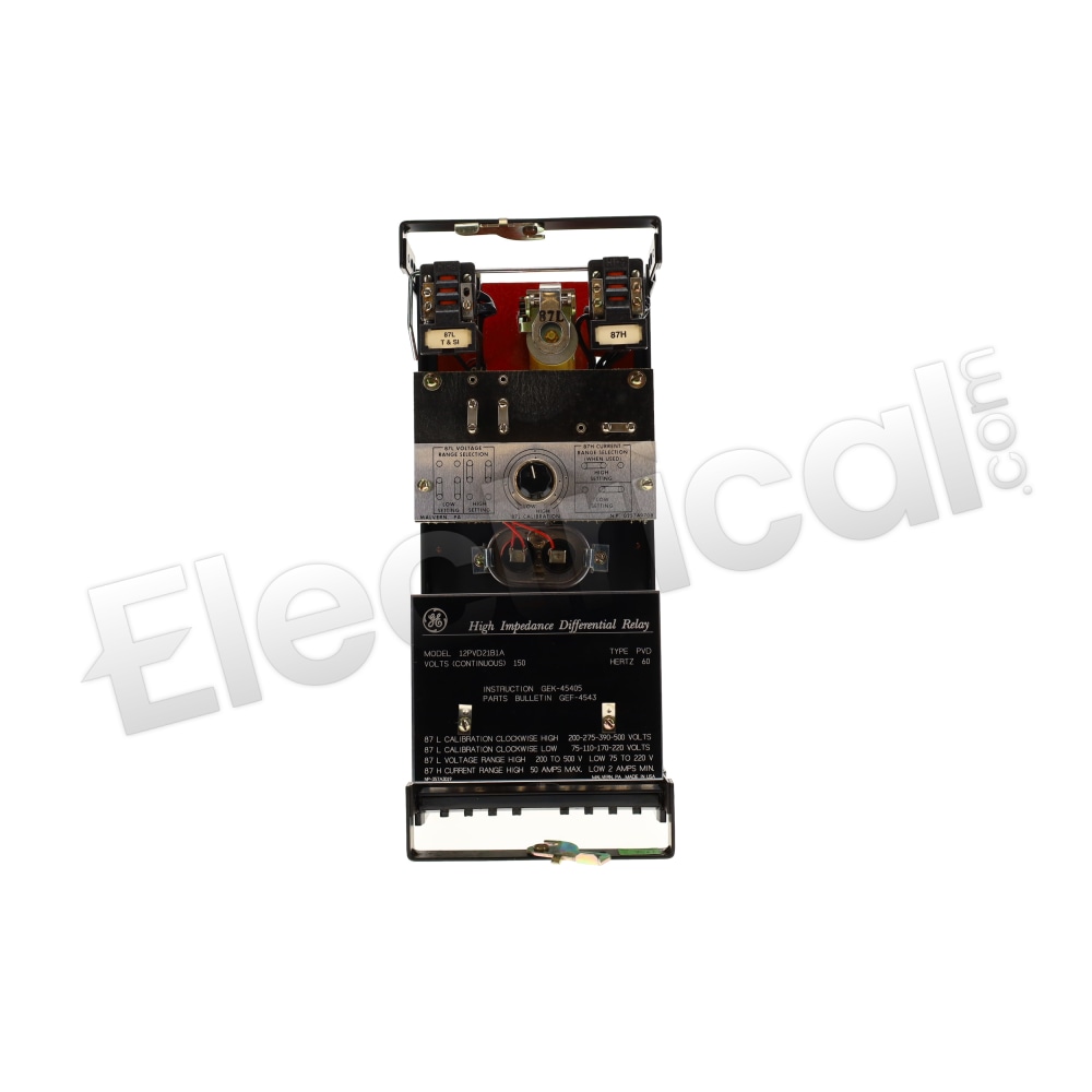 General Electric 12PVD21B1A Bus Protection Relay