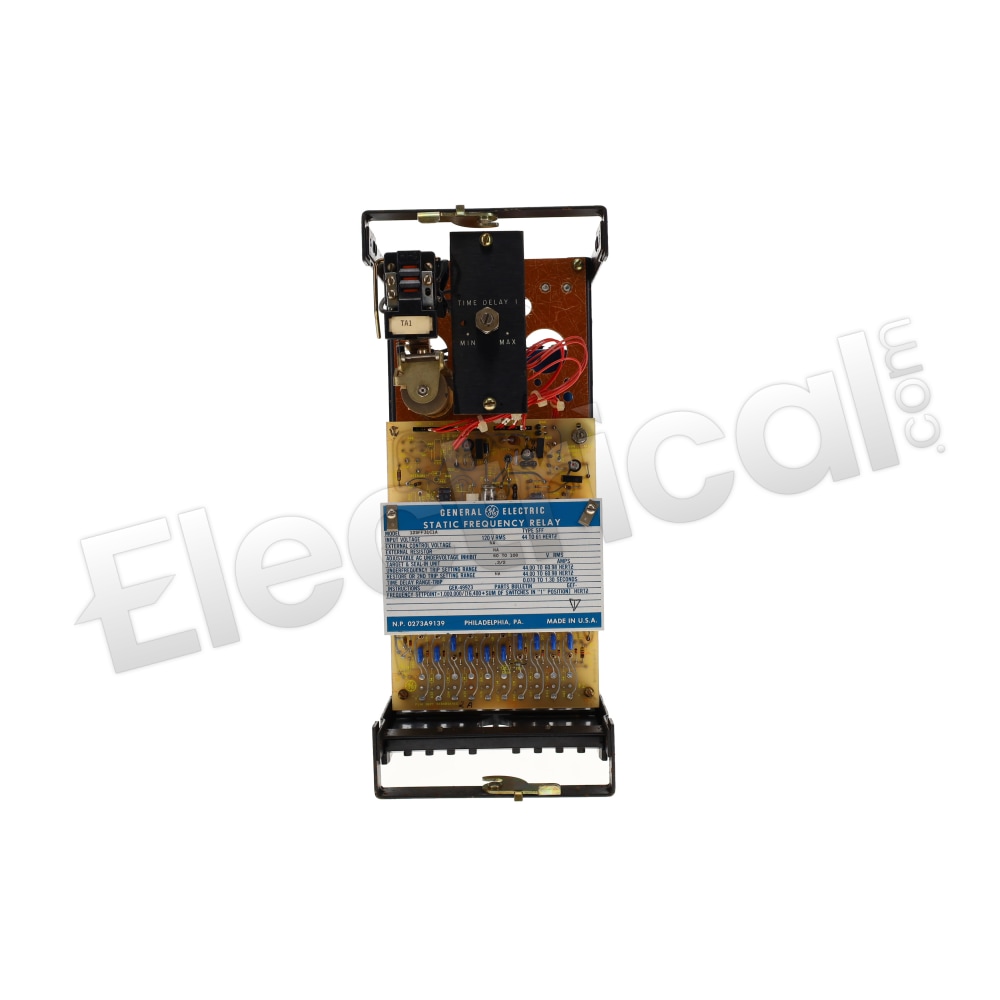 12SFF31C1A General Electric Frequency Protection Relay