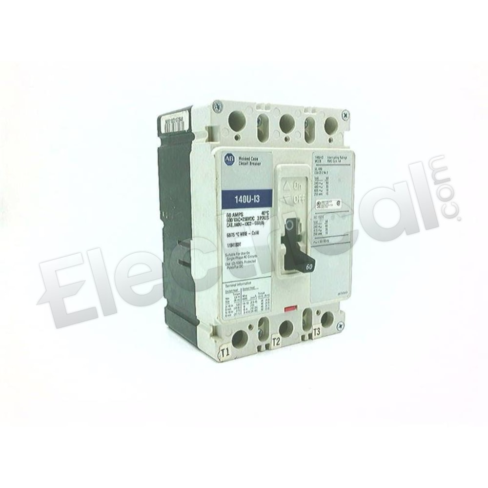 140U-I3C3-C60 Allen-Bradley A P Molded Case Circuit Breaker