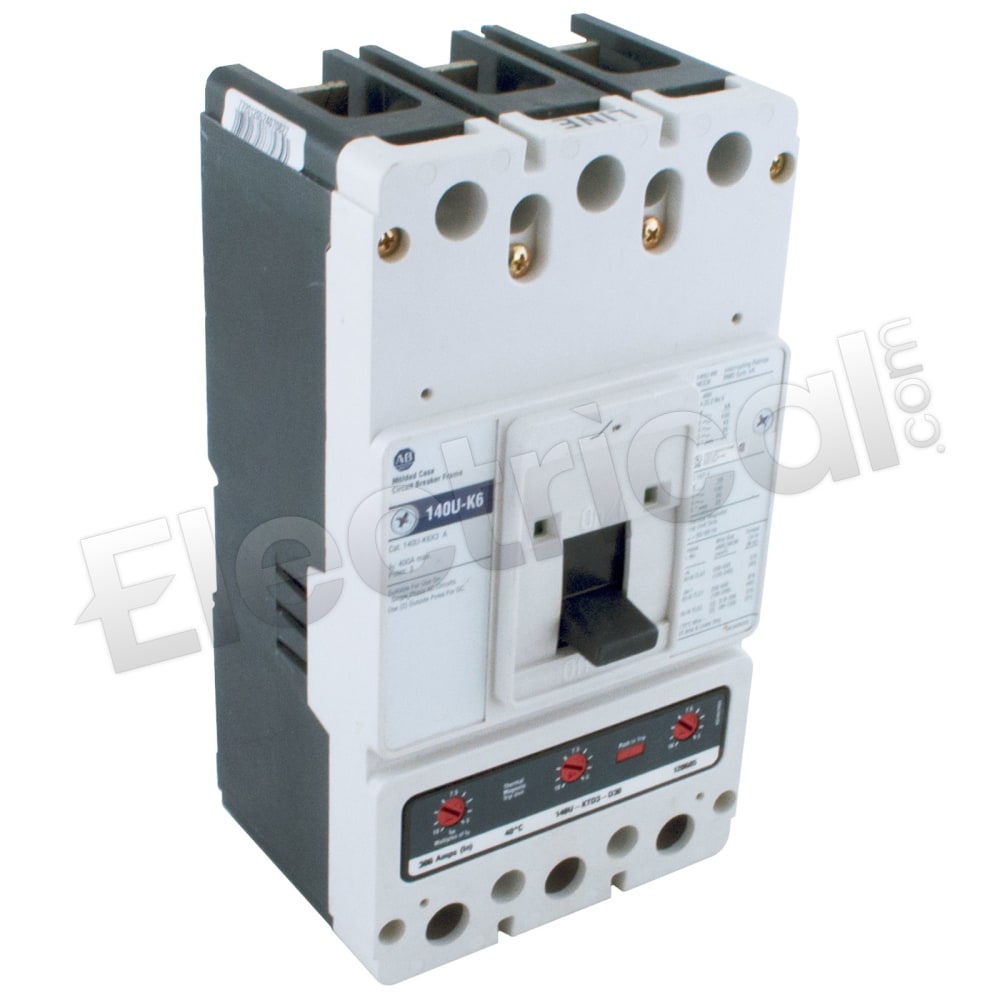 140U-K6X3 Allen-Bradley 400A 3P Bulletin 140U Molded Case Circuit Breaker