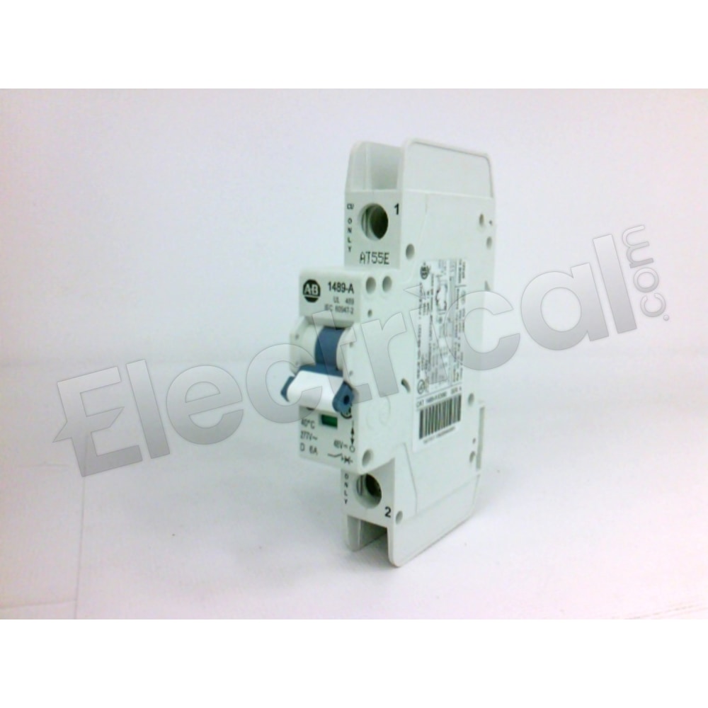 1489-A1D060 Allen-Bradley 6A 1P Bulletin 1489 Molded Case Circuit Breaker