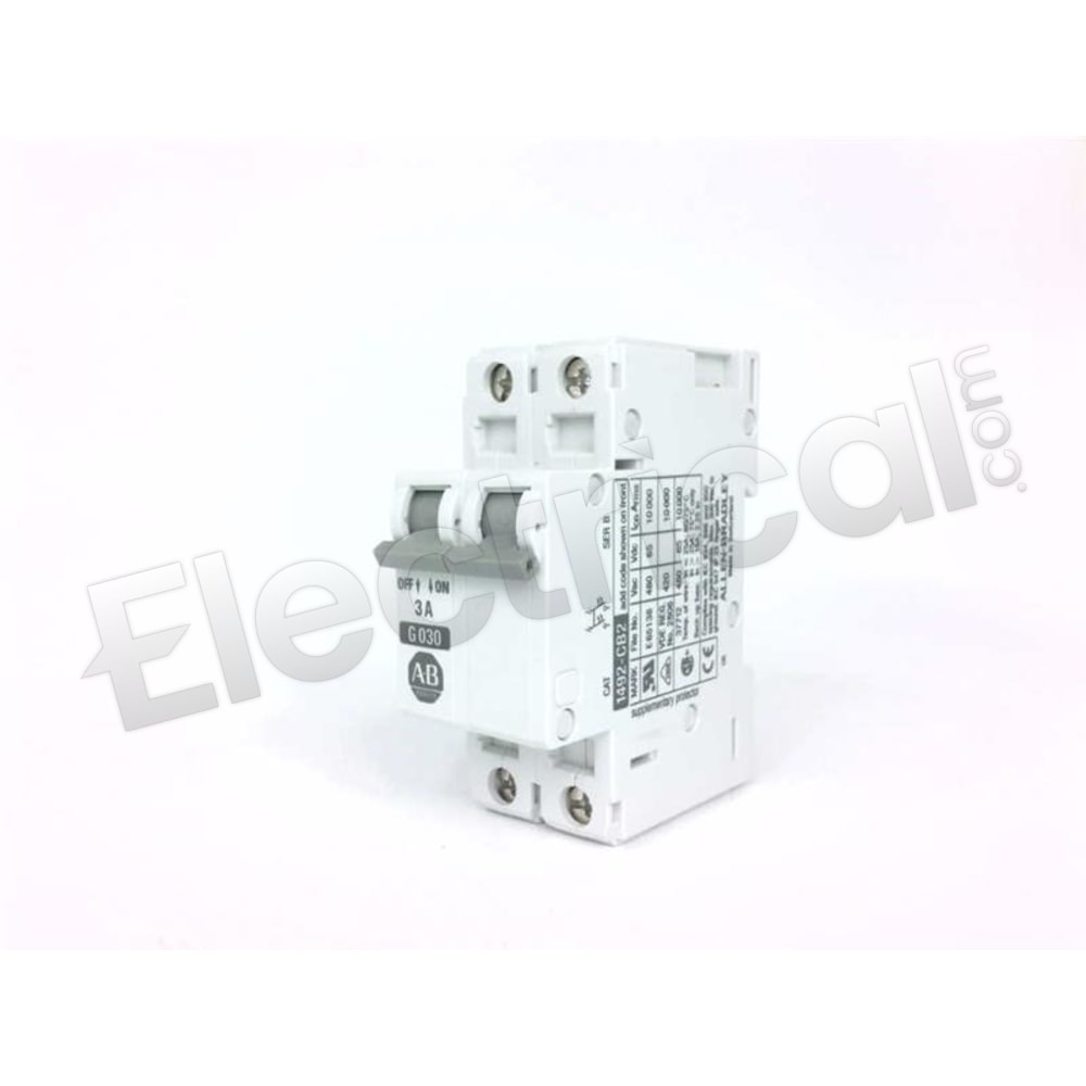 1492-CB-2-G-030 Allen-Bradley 3A 2P Bulletin 1492 Molded Case Circuit ...