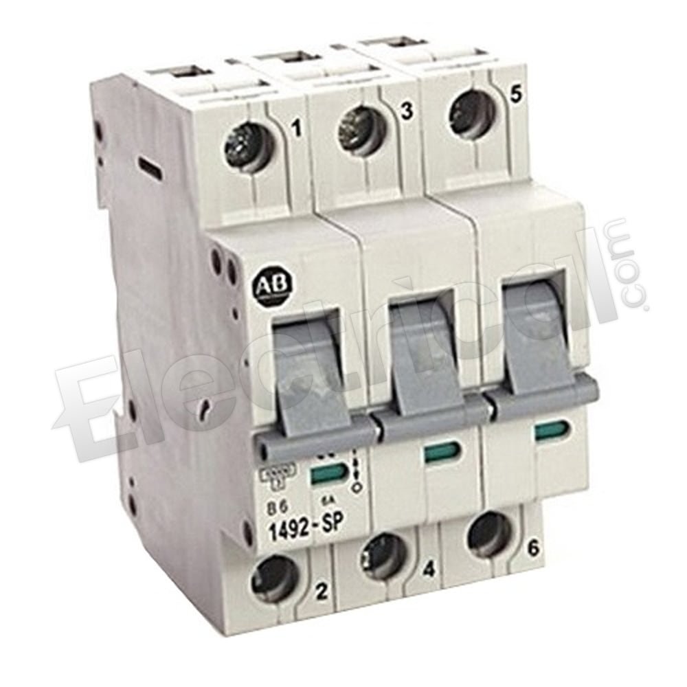 1492-SP3B050 Allen-Bradley 5A 3P Bulletin 1492 Molded Case Circuit Breaker