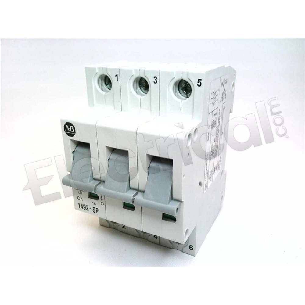 1492-SP3C010 Allen-Bradley 1A 3P Bulletin 1492 Molded Case Circuit Breaker