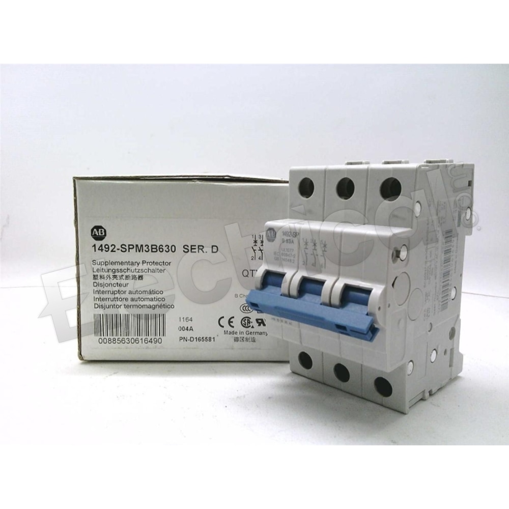 Allen-Bradley 1492-SPM3B630 Primary Current Part Circuit Breaker
