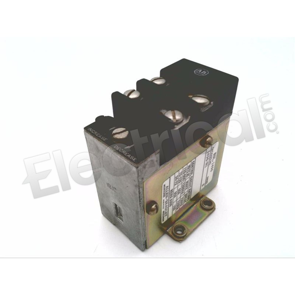 Allen-Bradley 1496-N1 Motor Control Part And Accessory Motor Control