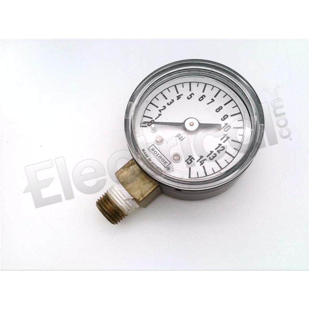 15-100-15-PSI Noshok Hydraulic Pressure Regulator & Gauge Hydraulic