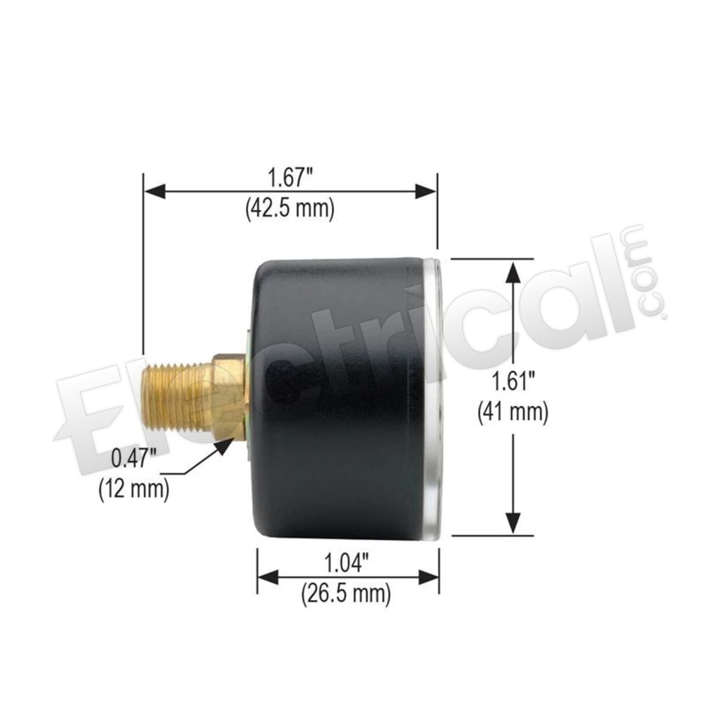 15-910-100-PSI Noshok Hydraulic Pressure Regulator & Gauge Hydraulic