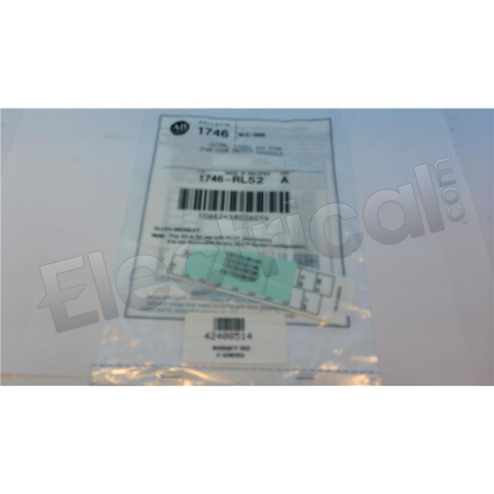 Allen-Bradley 1746-RL52 PLC Module Automation