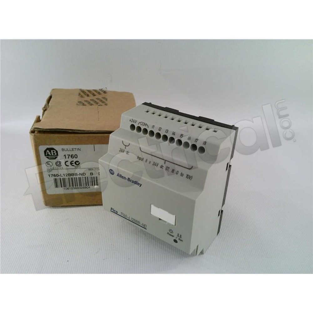Allen-Bradley 1760-L12BBB-ND PLC Module Automation