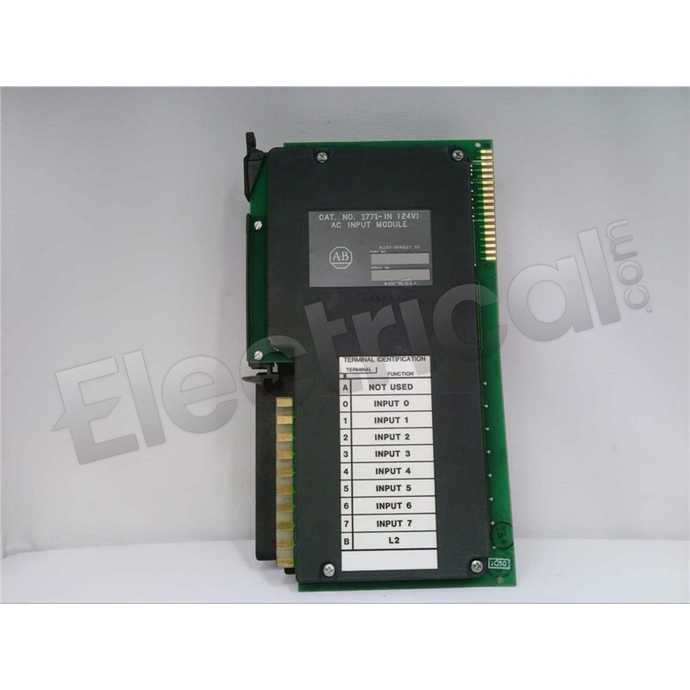 Allen-Bradley 1771-IN PLC Module Automation