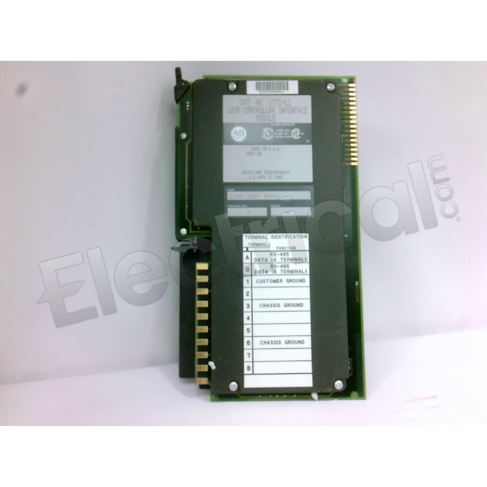 Allen-Bradley 1771-LI PLC Module Automation