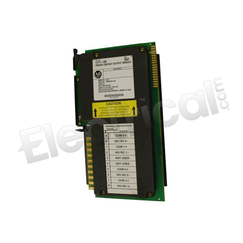 Allen-Bradley 1771-OX PLC Module Automation