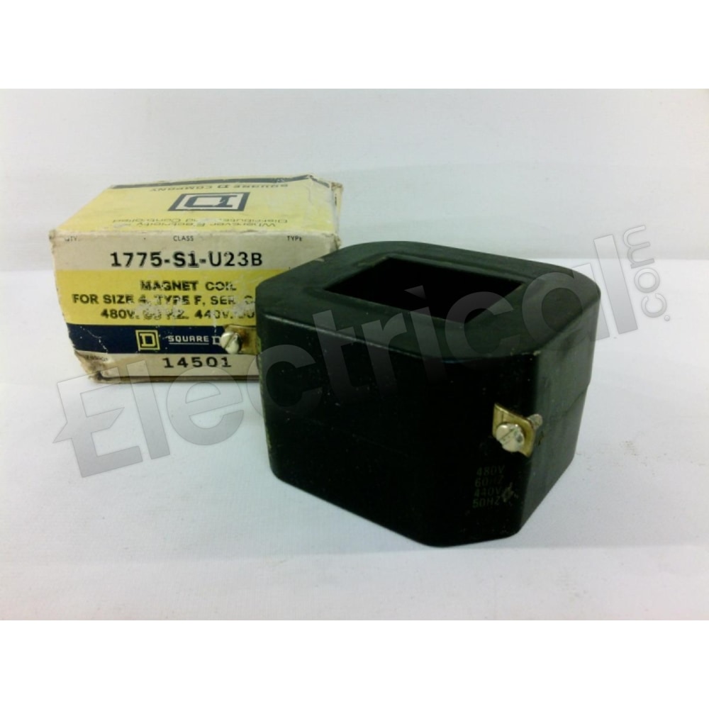 Square D 1775-S1-U23B Magnetic Coil Motor Control