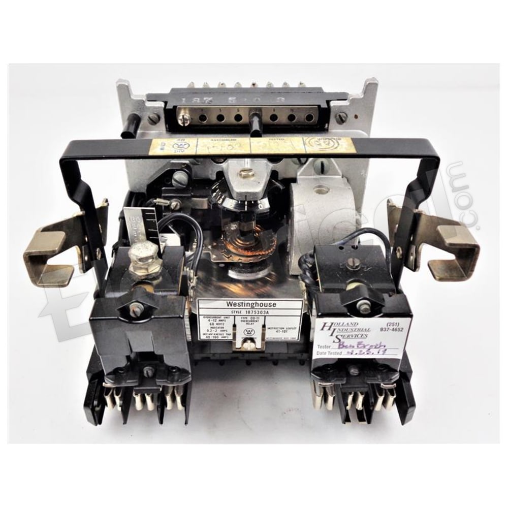 1875269A Westinghouse Ground Fault Relay Relay
