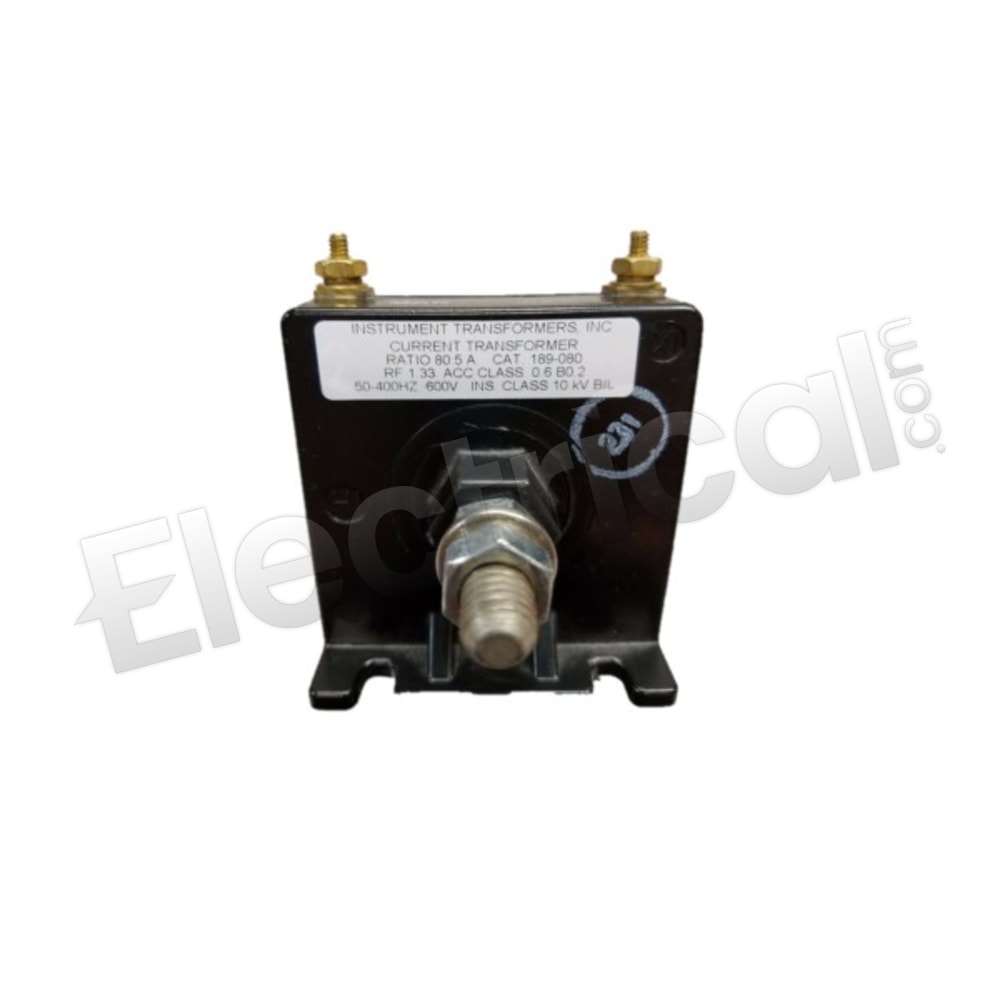 189-080 Instrument Transformers Inc Current Transformer Transformer