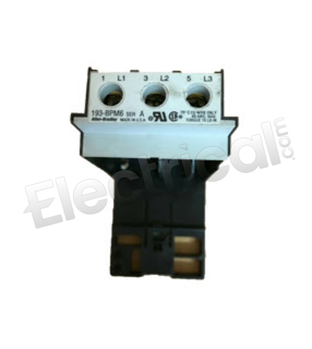 Allen-Bradley 193-BPM6 Overload Relay Motor Control