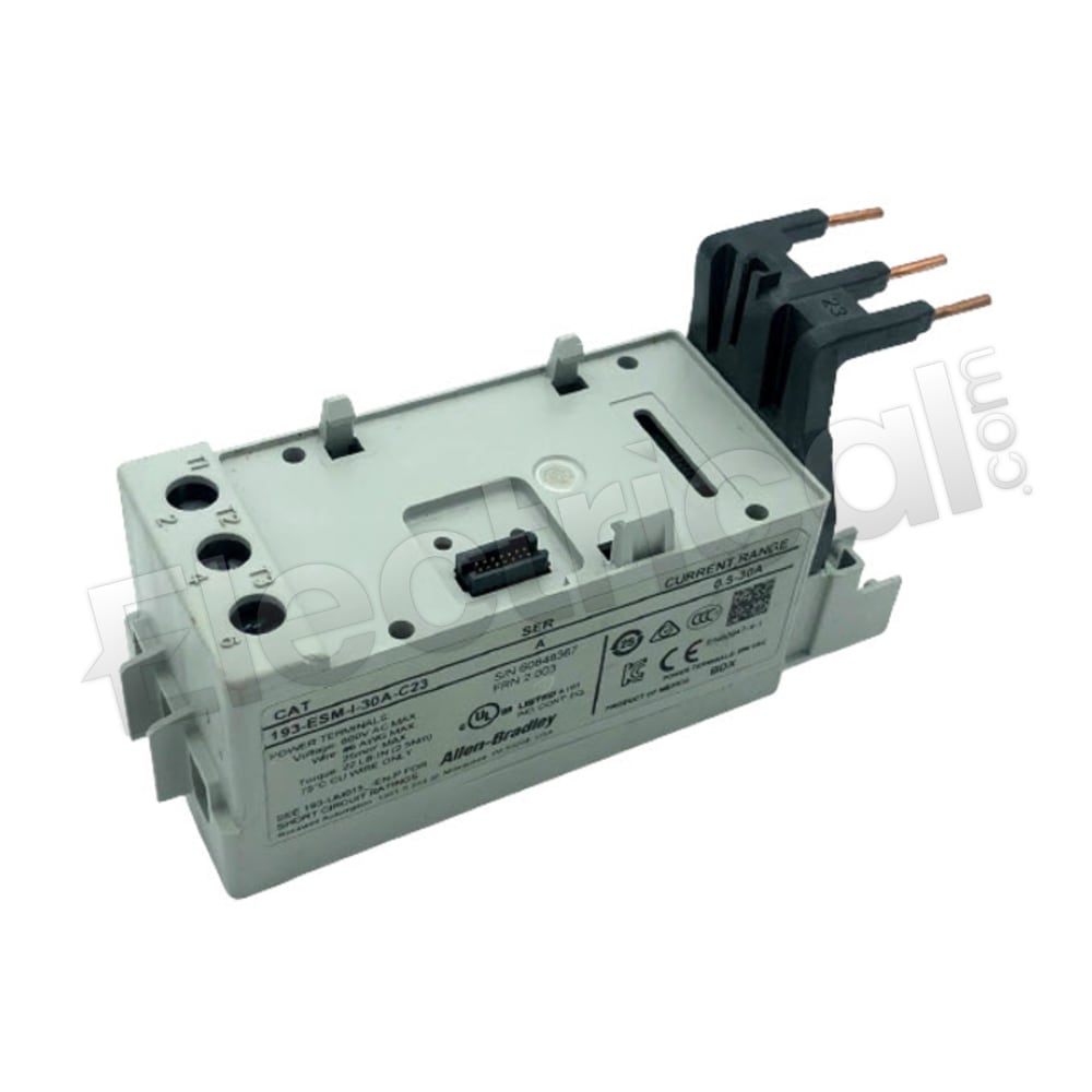 Allen-Bradley 193-ESM-I-30A-C23 Overload Relay Motor Control