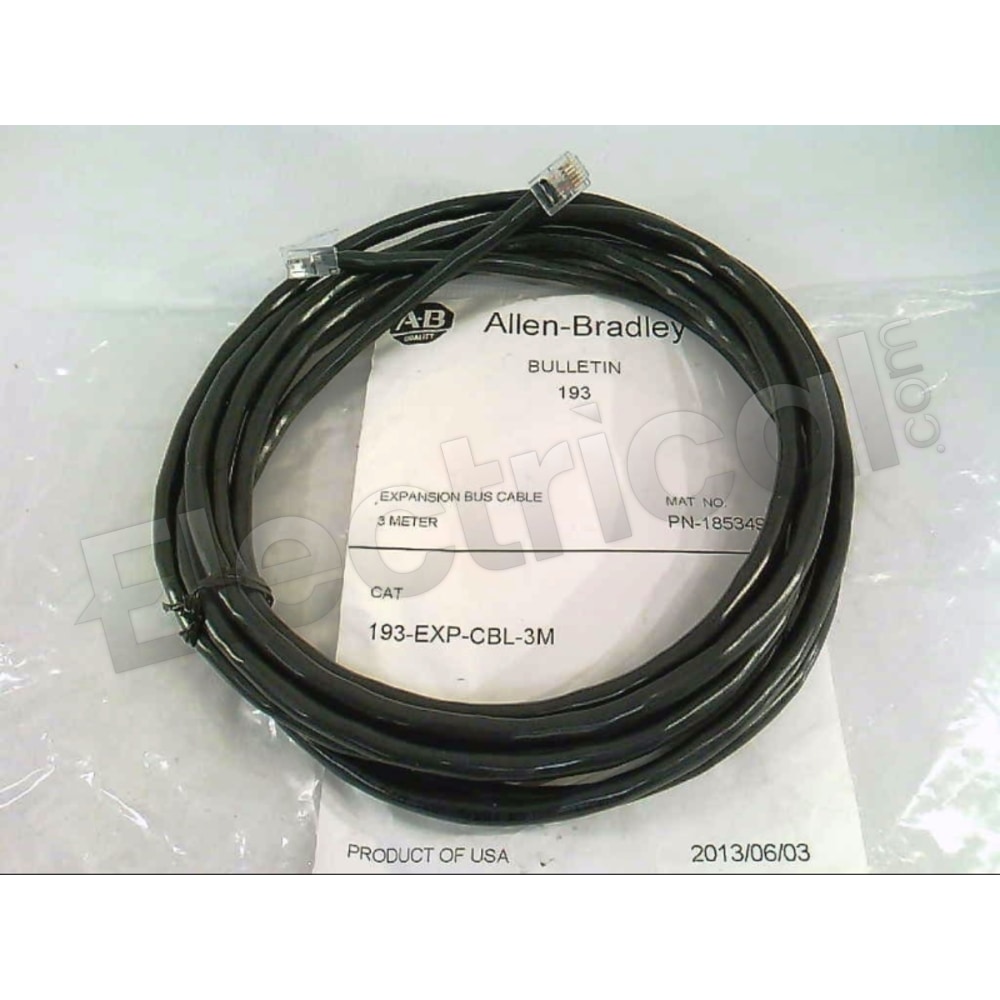 193-EXP-CBL-3M Cordset Cable & Wire Automation