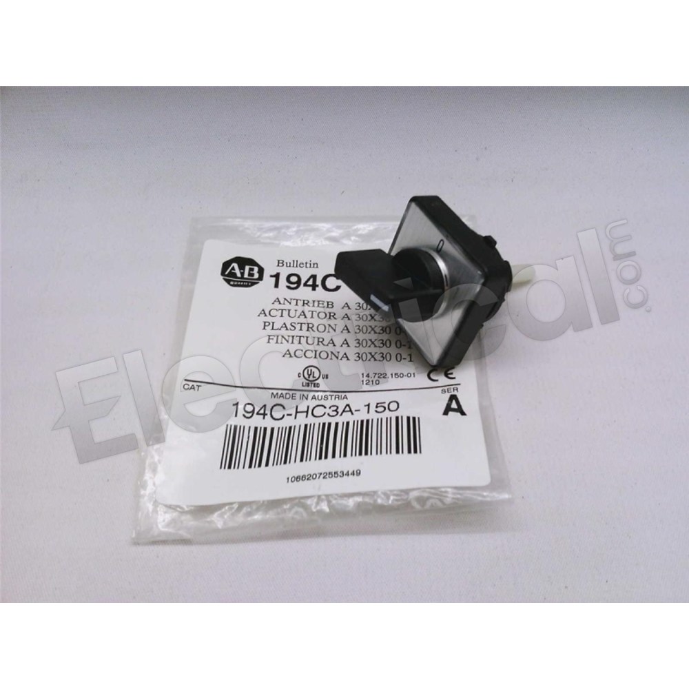 Allen-Bradley 194C-HC3-A150 Automation Switch Automation