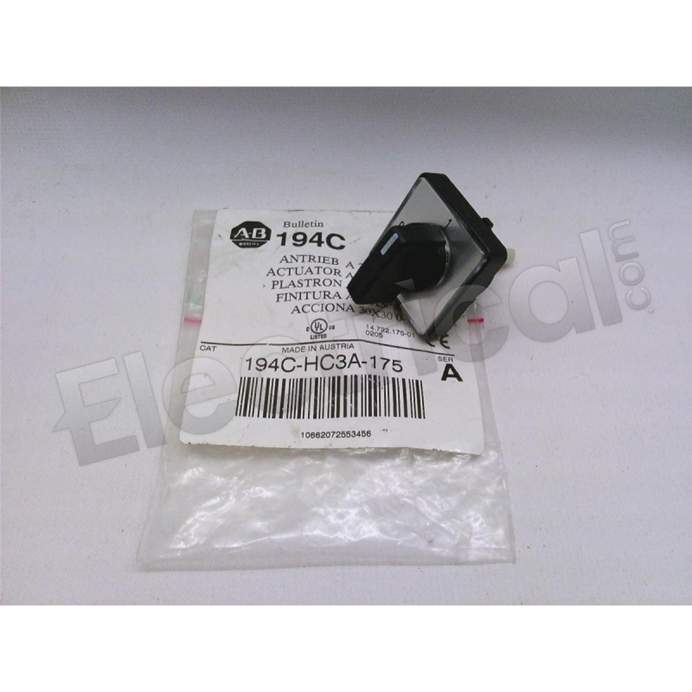 194C-HC3-A175 Allen-Bradley Control Accessory Automation