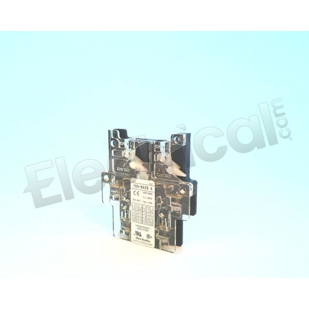 Allen-Bradley 195-BA20 Contact Kit Motor Control
