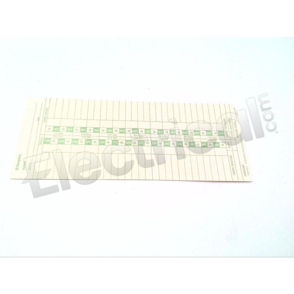 Tyco 1950-9341 Chart Paper Data Control System