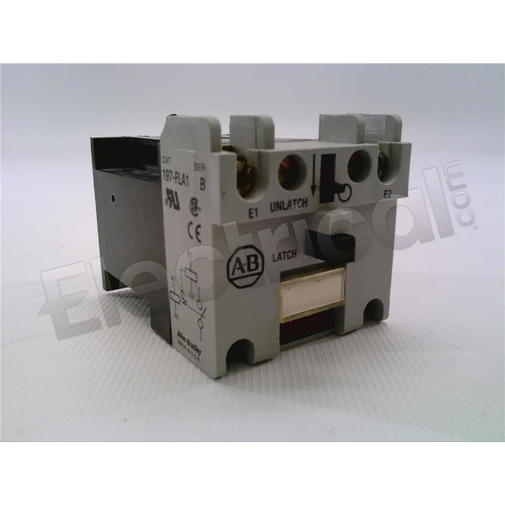 197-FLA1 Allen-Bradley Contactor And Motor Starter Auxiliary Motor Control