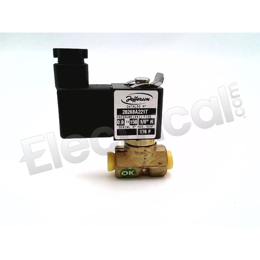 2026BA221T Jefferson Solenoid Valve Coil Valve