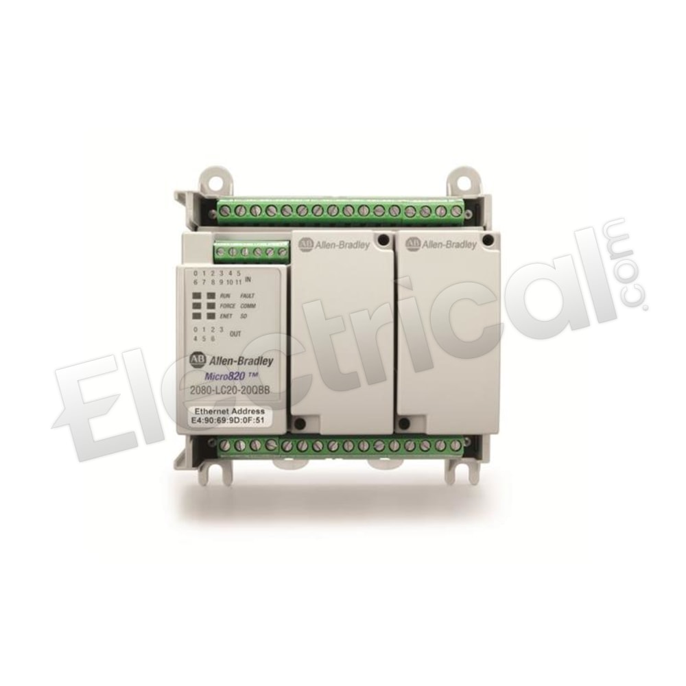 Allen-Bradley 2080-LC20-20QBB PLC Module Automation