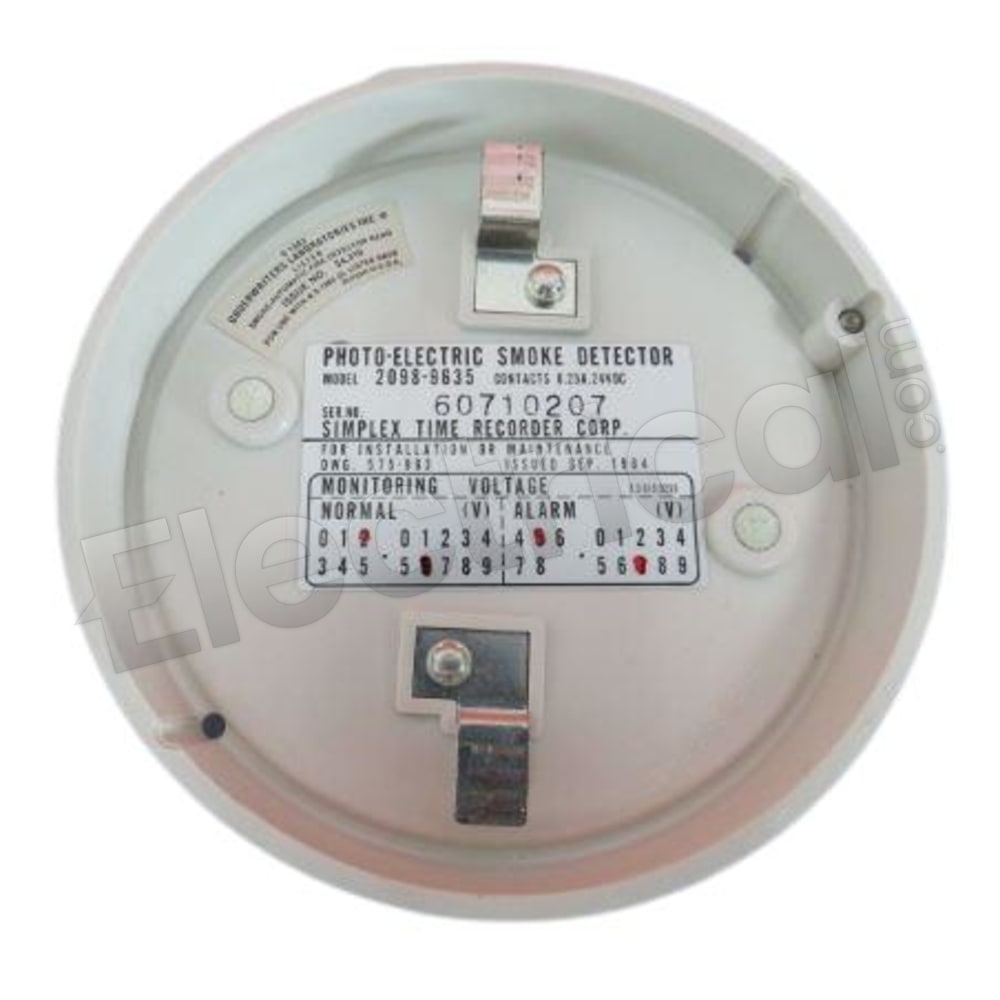 Tyco 2098-9635 Smoke Detector Fire Safety