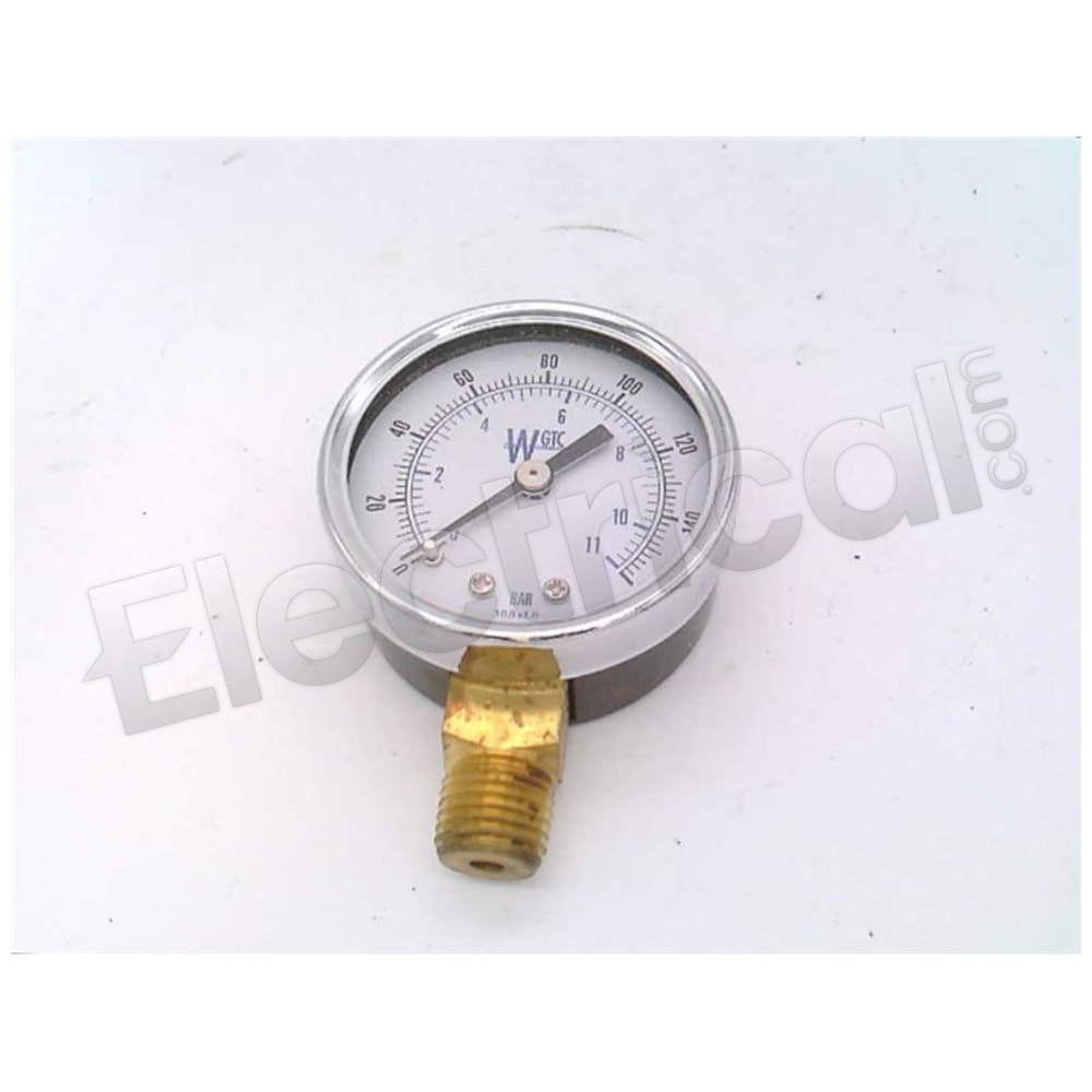 Weksler Glass Thermometer Corp 20TL4PE Pressure Gauge Automation