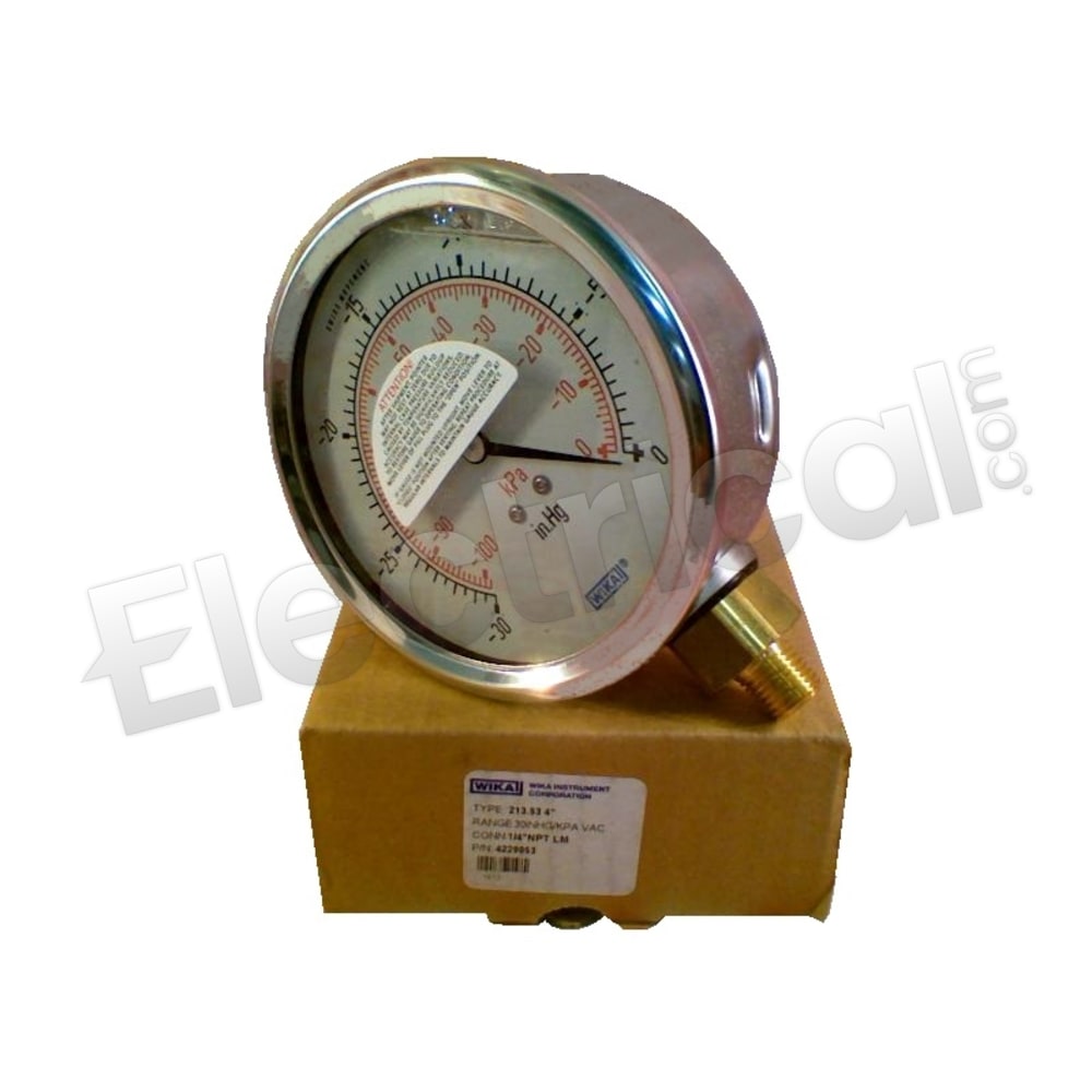 Wika 213.53.40-V000PK-N2LM Pressure Gauge Automation