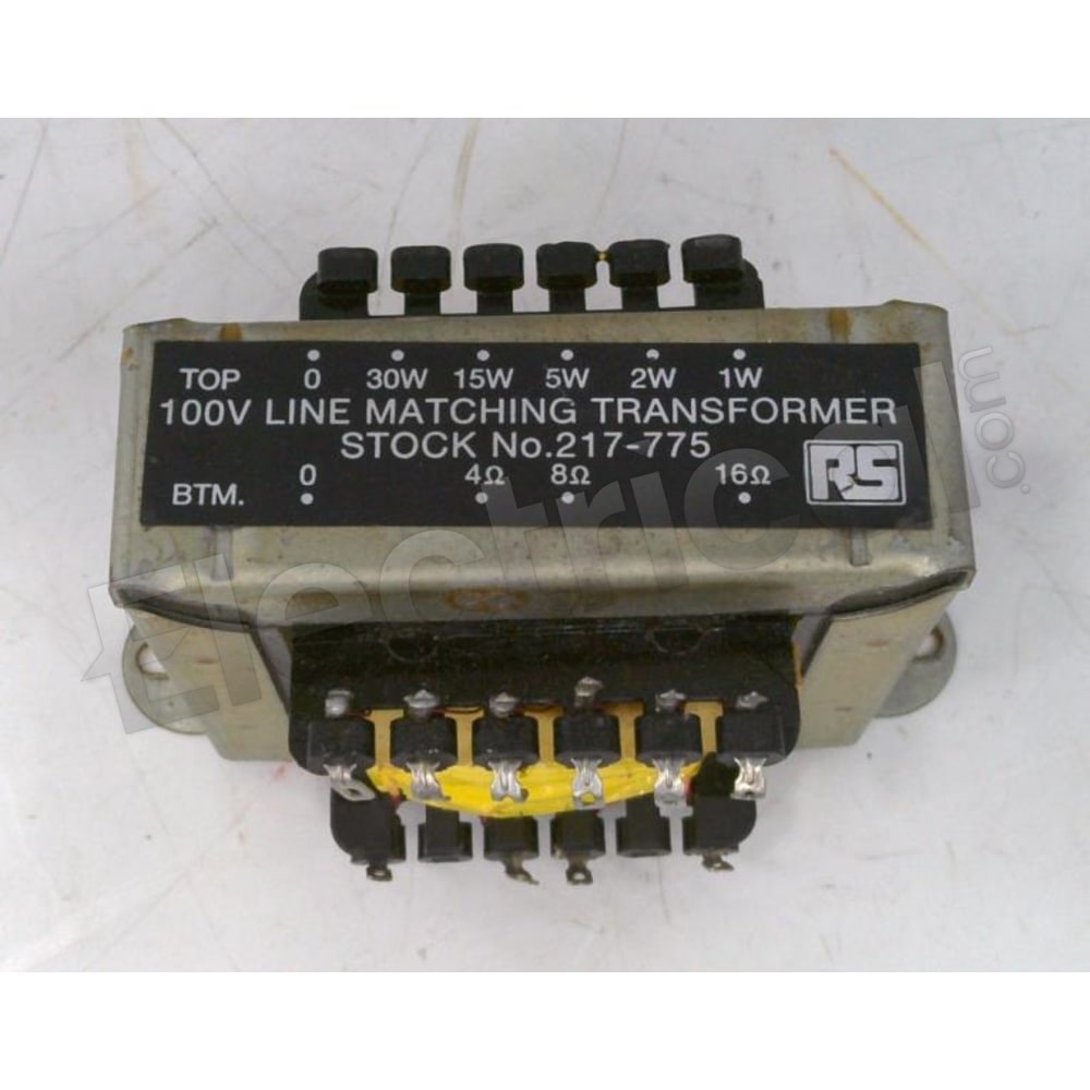 Rs Pro 217-775 Line Reactor Transformer
