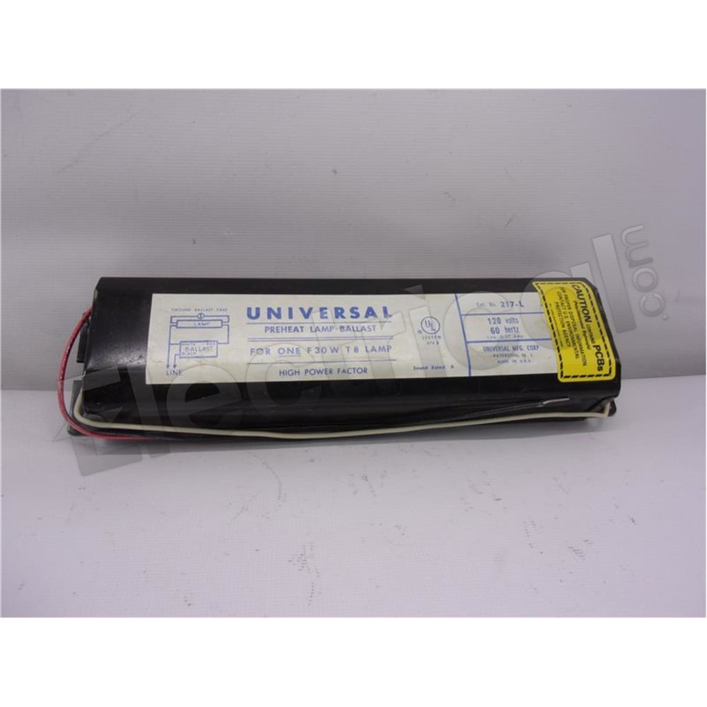 Universal Lighting Technology 217-L Ballast/Ignition Transformer Lighting