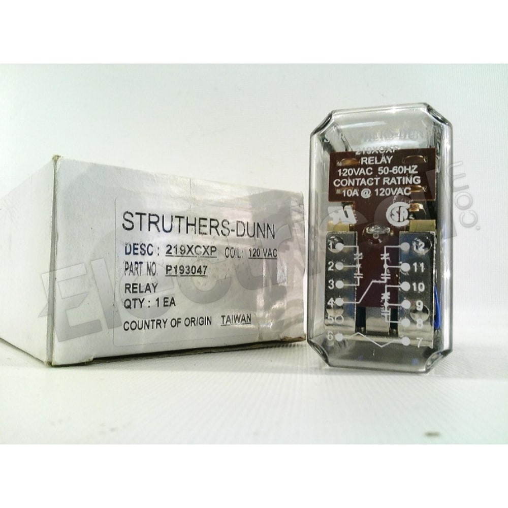 Struthers Dunn Relays 219XCXP-120VAC Fuse Part And Accessory Fuse