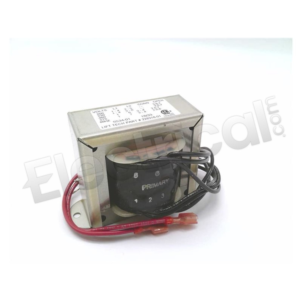 22831801 Lift Tech Control Power Transformer