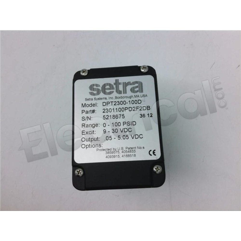 Setra 2301100PD2F2DB Sensor Automation