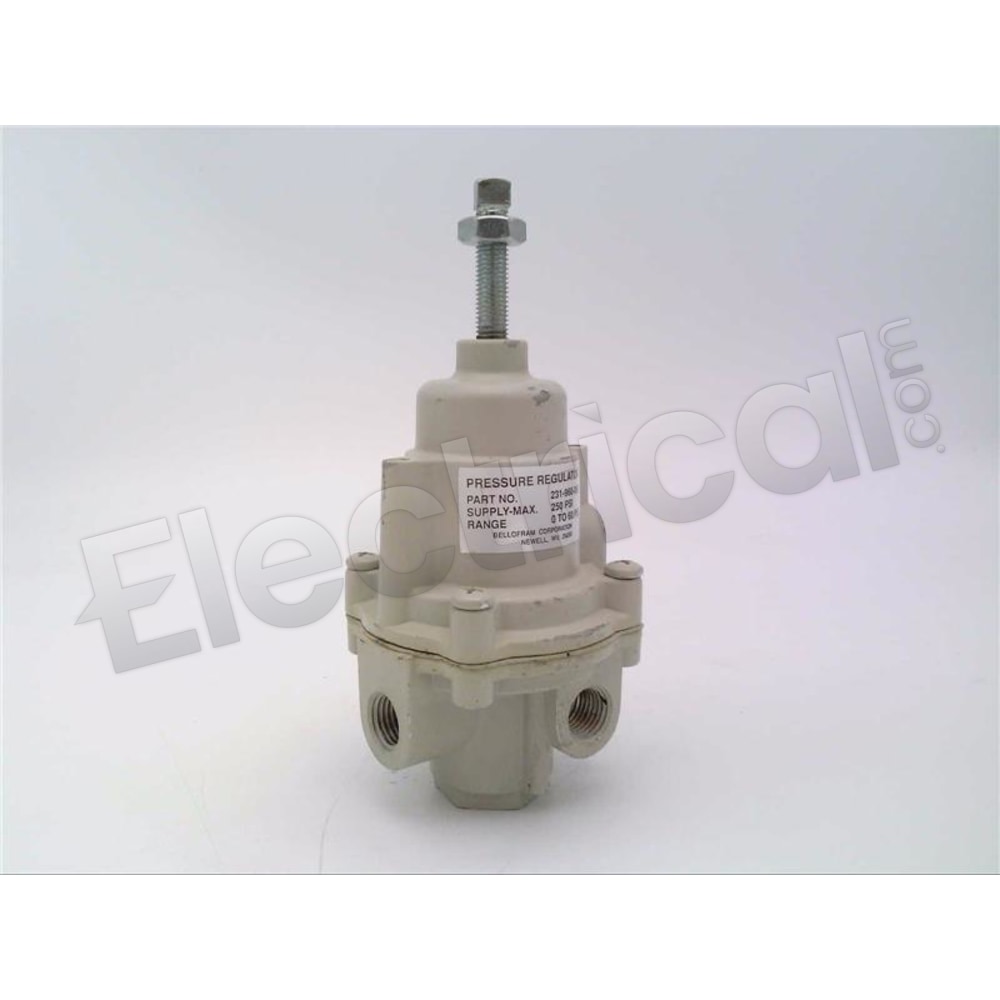 Marsh Bellofram 231-960-065 Hydraulic Pressure Regulator & Gauge Hydraulic