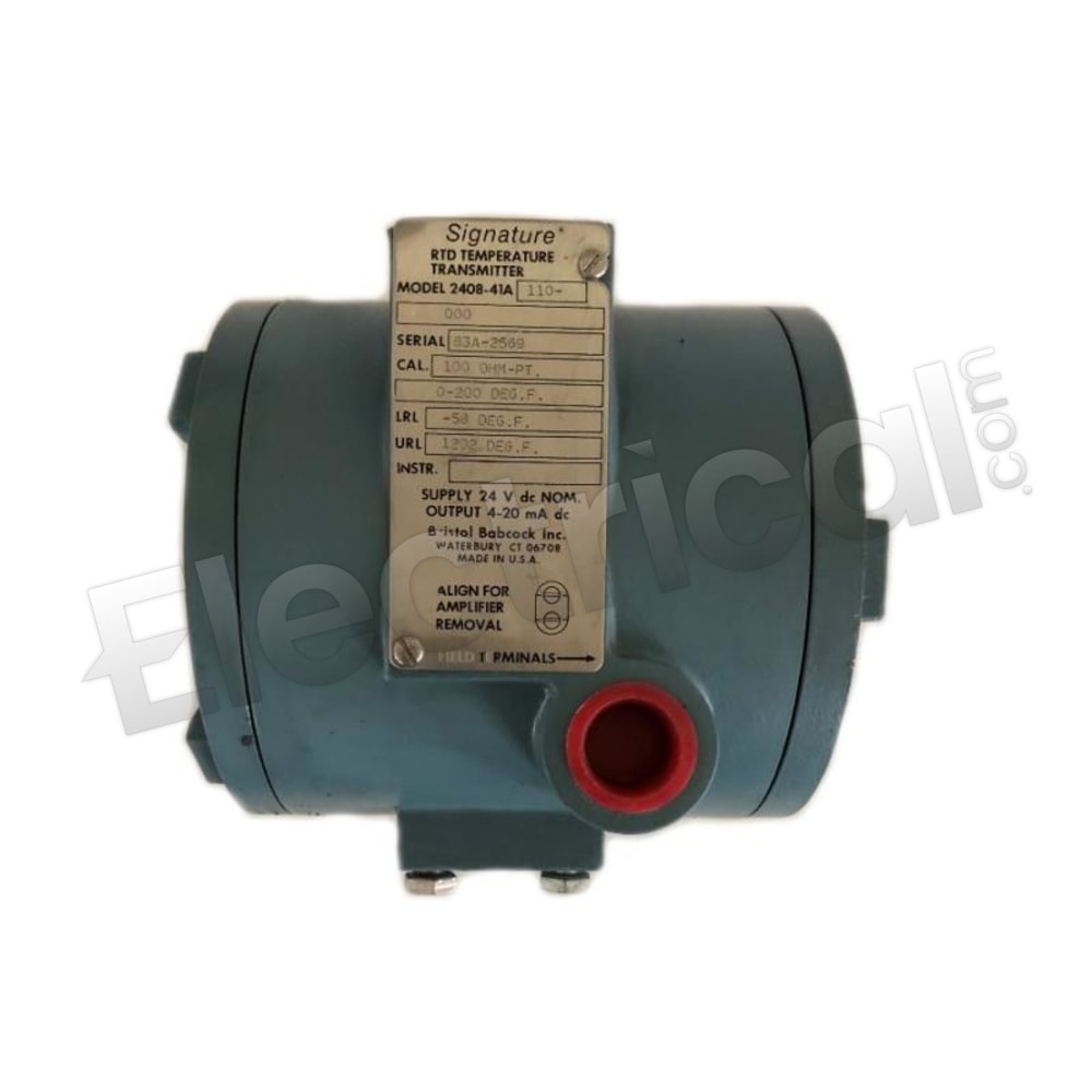 Emerson 2408-41A-110-100 Sensor Automation