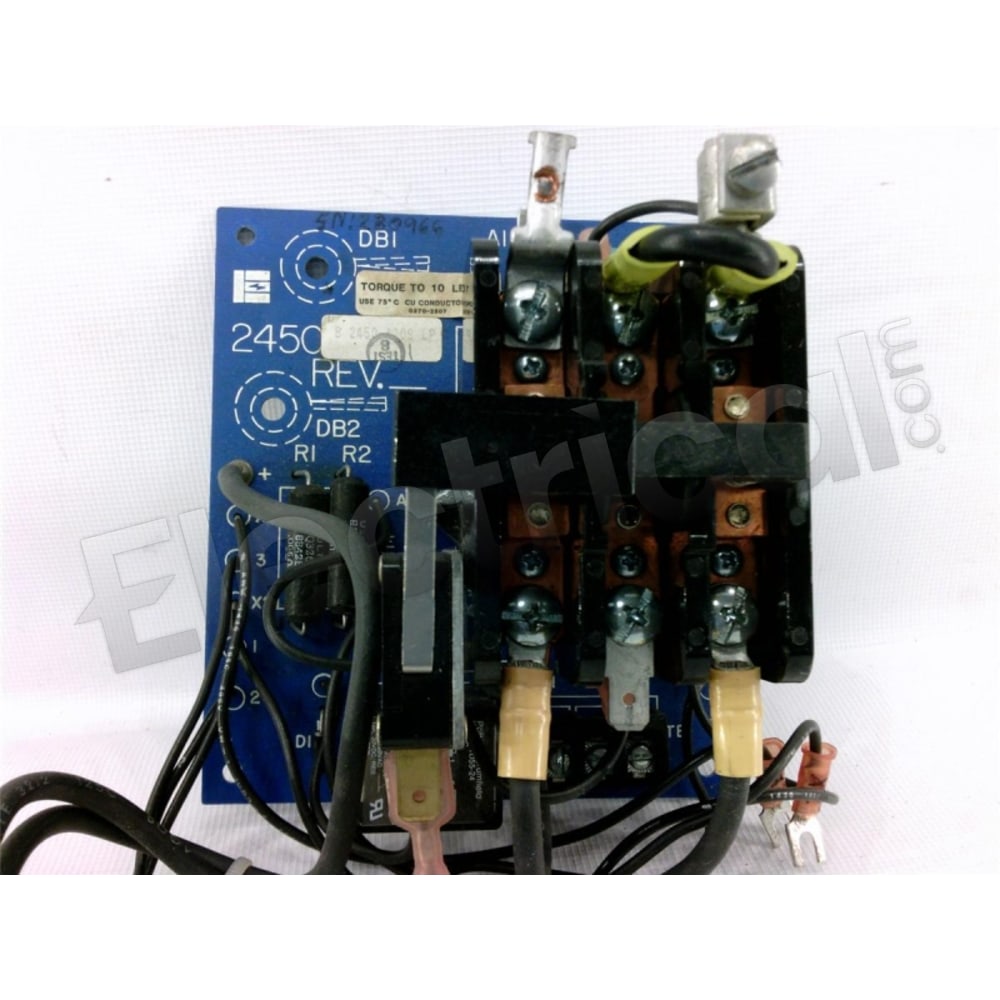 Emerson 2450-4108 Contactor And Motor Starter Auxiliary Motor Control