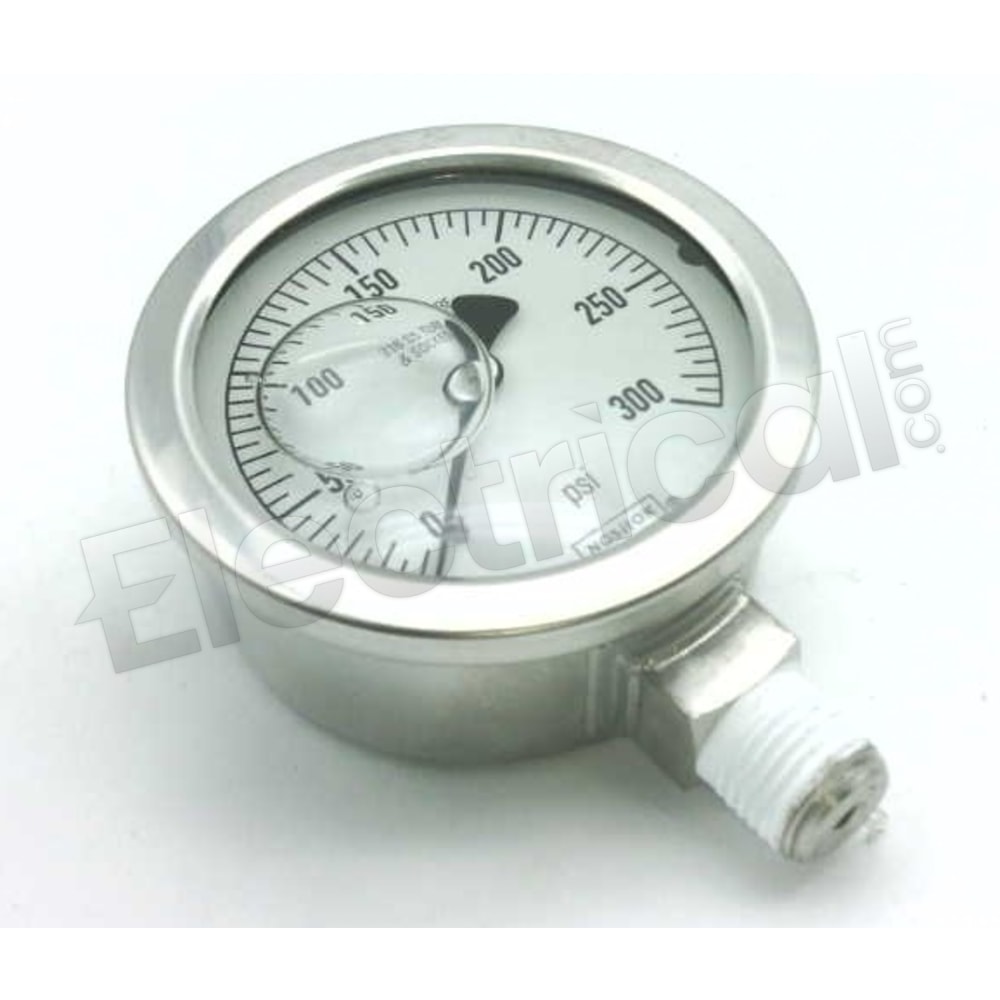 Noshok 25-500-300-PSI Hydraulic Pressure Regulator & Gauge Hydraulic