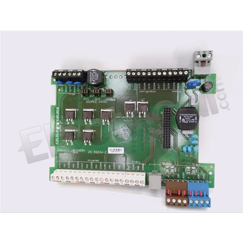 Johnson Controls 25-89244-2 CPU/Control Board Automation