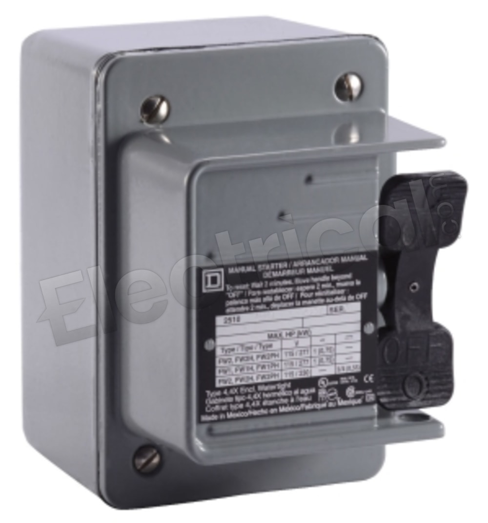 Square D Schneider Electric 2510FW2 Motor Starter Motor Control