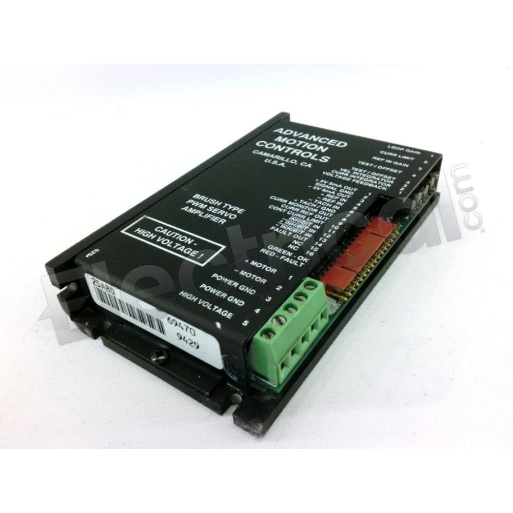 Advanced Motion Controls 25A8D Servo Drive/Servo Control Servo Product