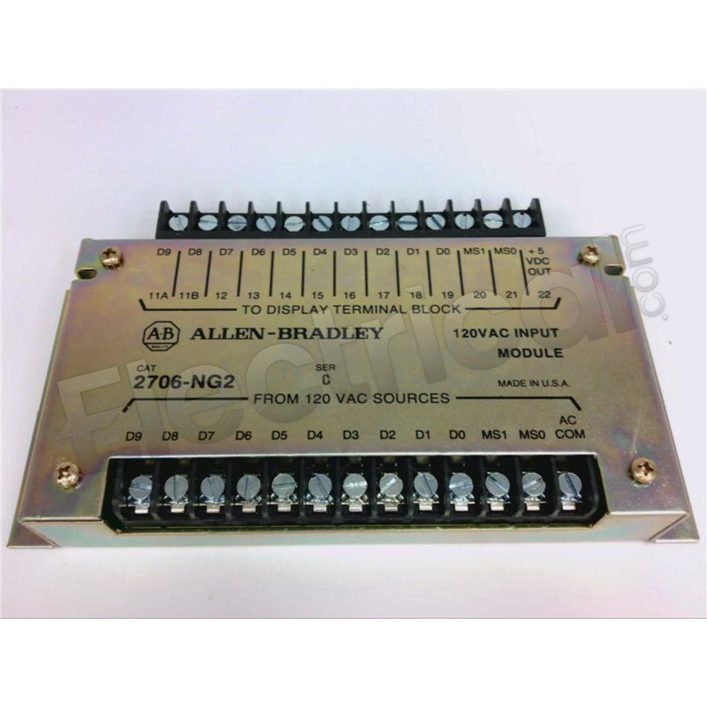 Allen-Bradley 2706-NG2 HMI Automation