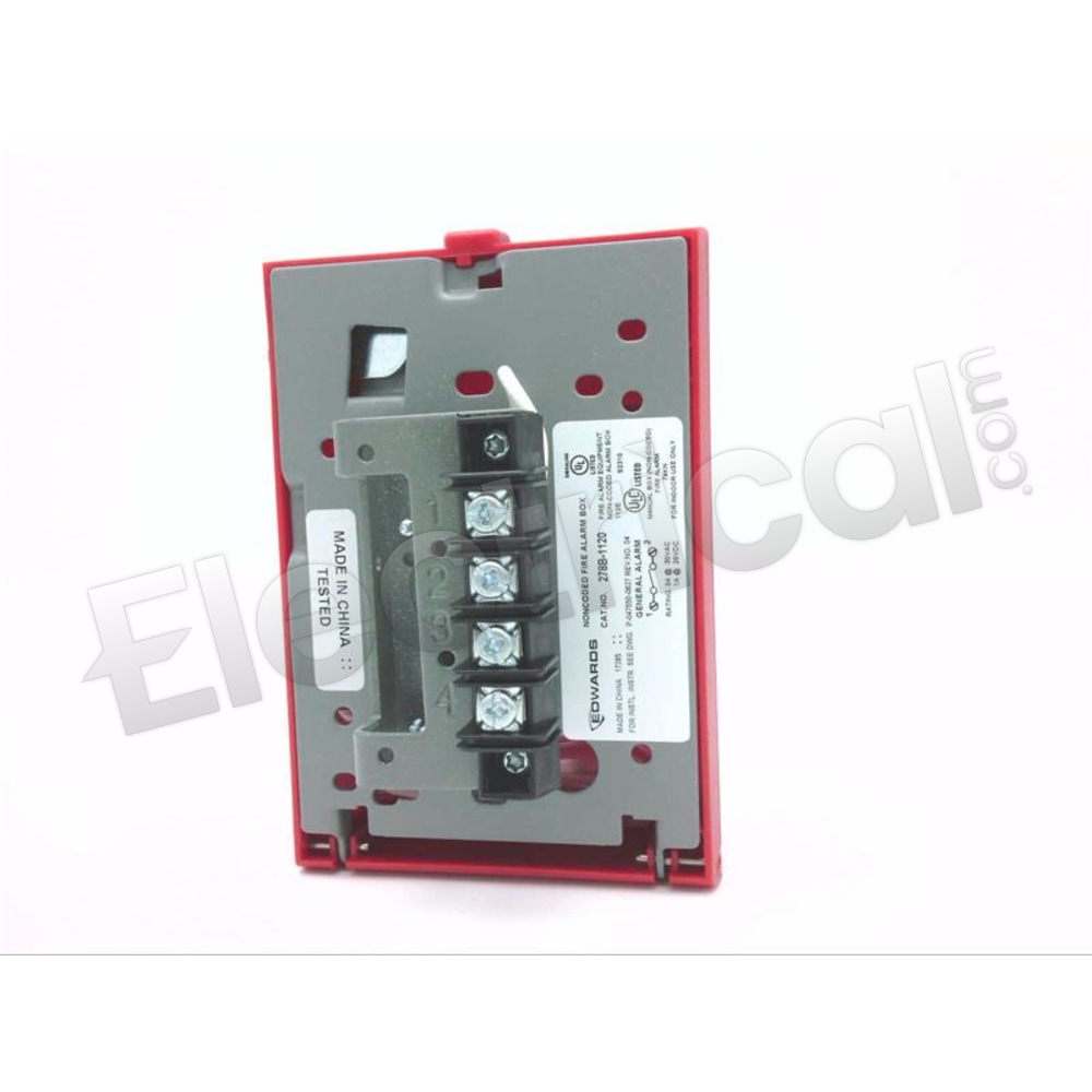 Utc Fire & Security Company 278B-1120 Safety Pull Switch Safety Systems