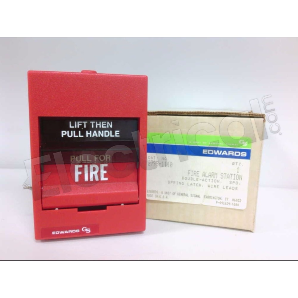 Utc Fire & Security Company 279B-1110 Safety Pull Switch Safety Systems