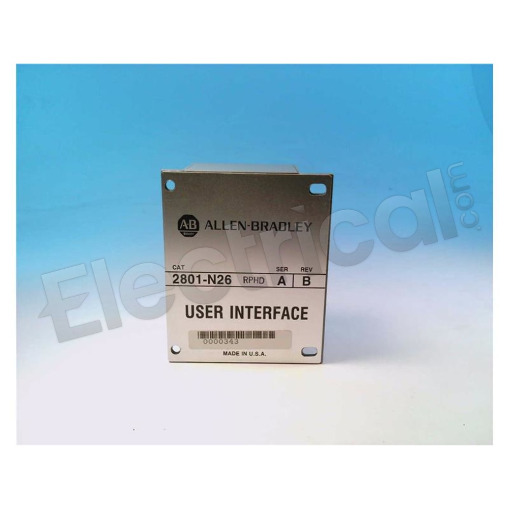 Allen-Bradley 2801-N26 HMI Accessory Automation