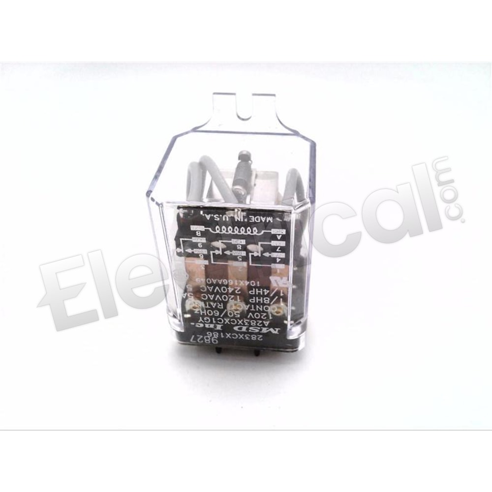 MSD 283XCX186-120VAC Fuse Part And Accessory Fuse